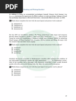 SAT ENGLISH QUESTIONS Form, Structure, Sense-Hard With Answers | PDF ...