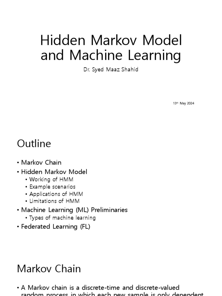 Lecture Week11 | Download Free PDF | Markov Chain | Applied Mathematics
