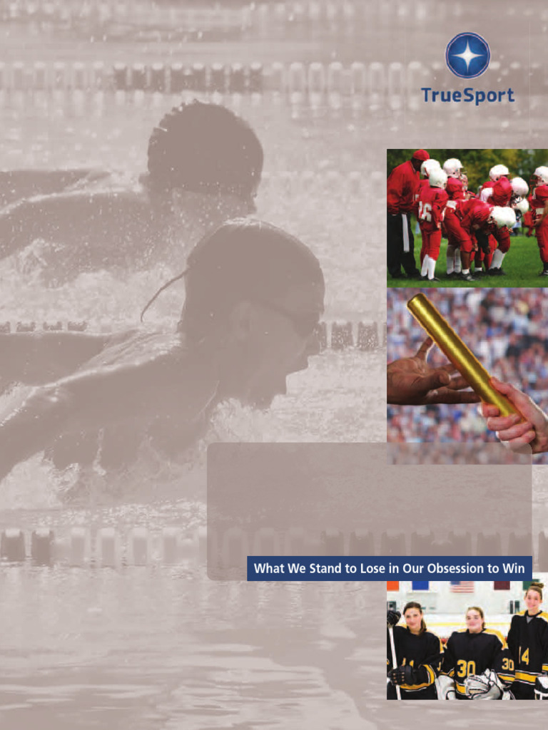 True Sport: Integrity in Competition | PDF | Sports | Self Esteem