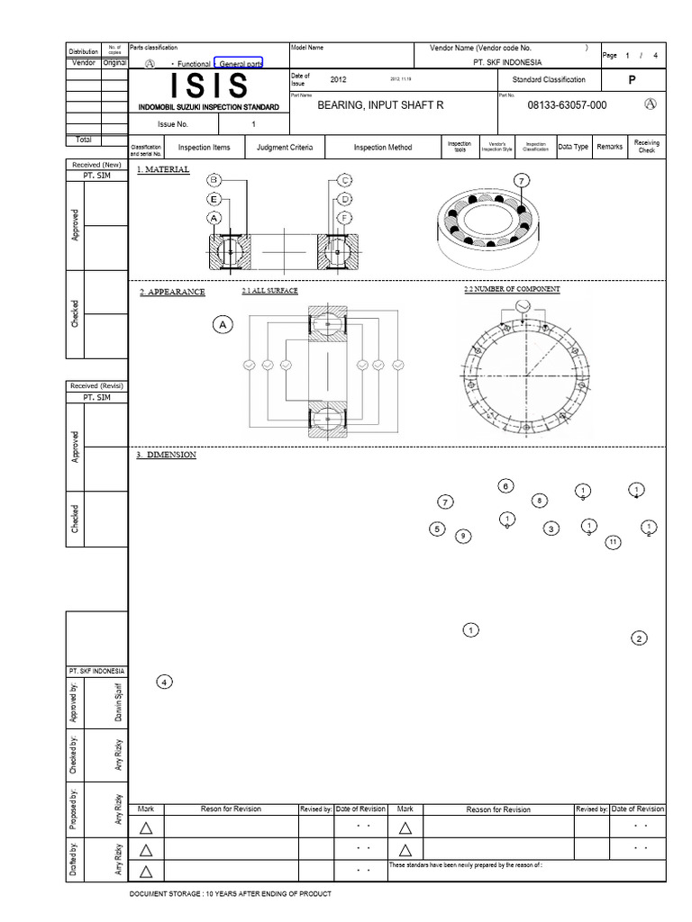 Inspection Plan | PDF | Mechanical Engineering
