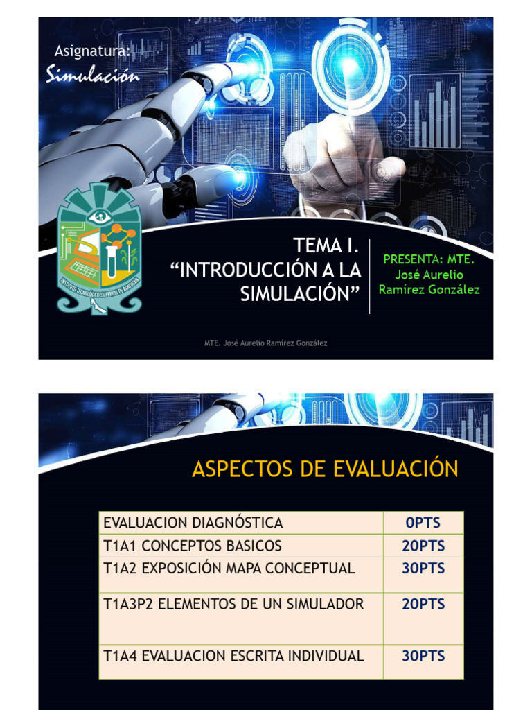 Tema I Introduccion A La Simulacion | PDF | Simulación por ordenador | Simulación