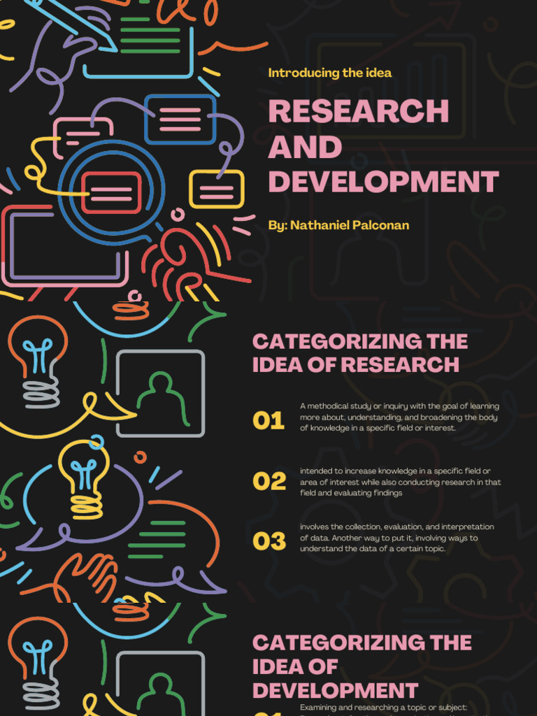 Research and Development Overview | PDF | Knowledge | Cognition