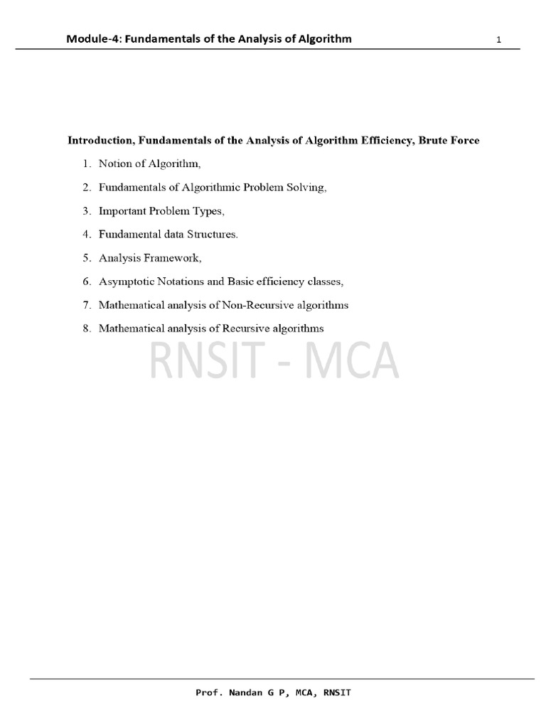 DS - Module-4-I | PDF