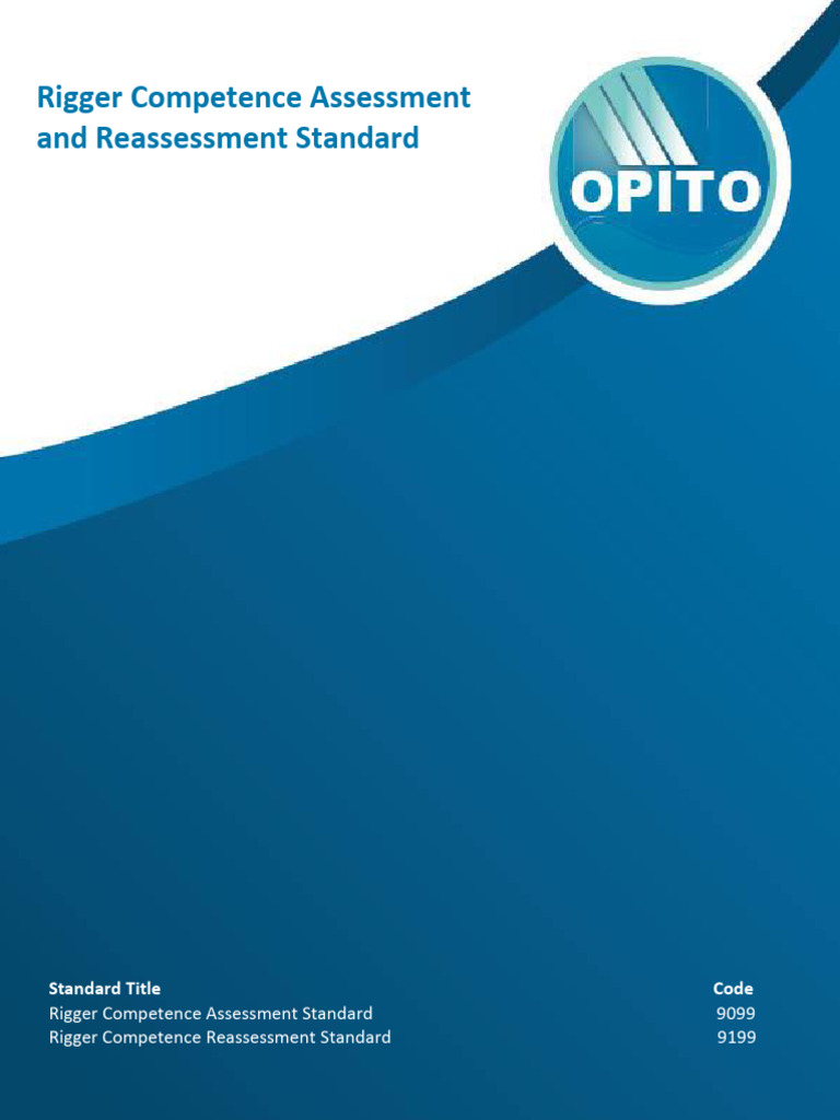 Rigger Competence Assessment Standards | PDF | Educational Assessment ...