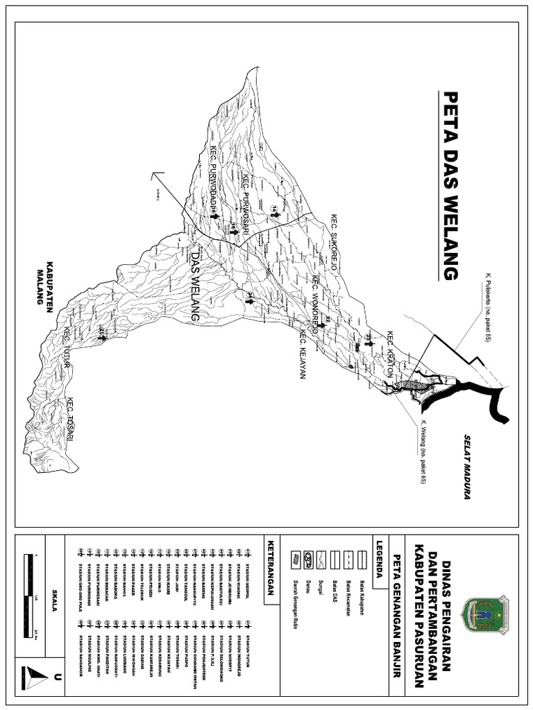 Peta Genangan Final Welang | PDF