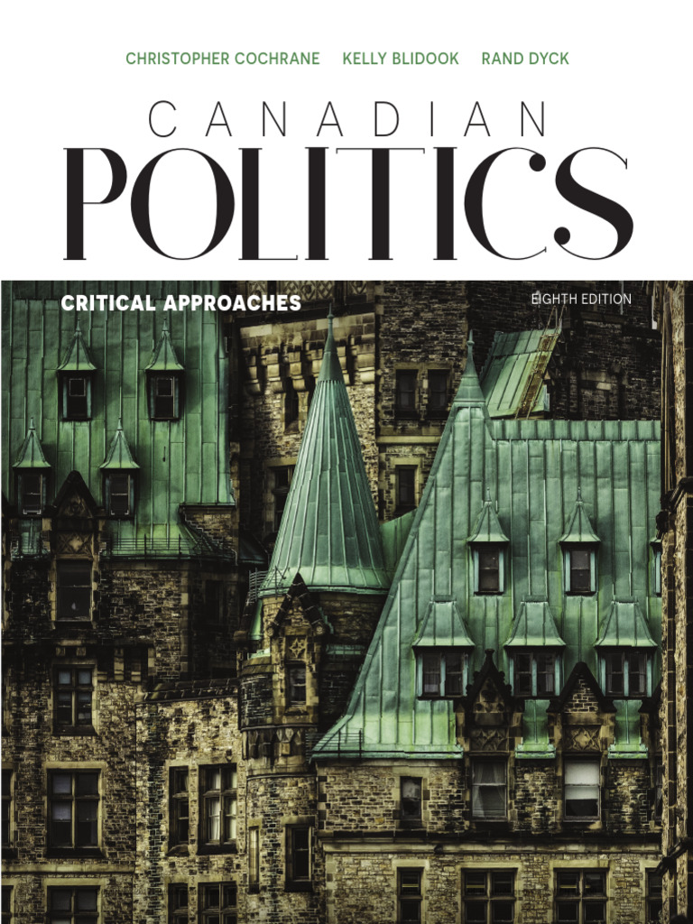 POLI 101 - Canadian Politics - Textbook | PDF | Canada | Advocacy Group