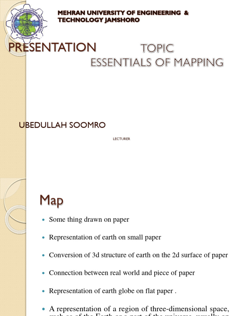 5-essential of map | PDF | Map | Cartography