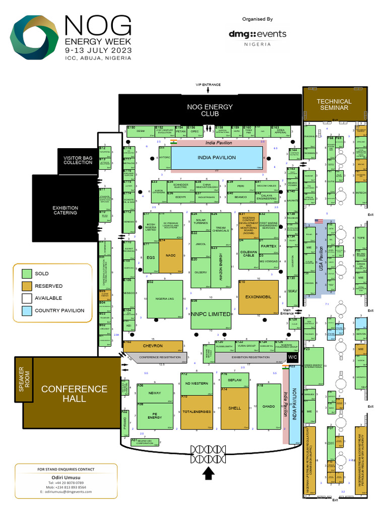 Nog Energy Week 2023 May Floorplan | PDF