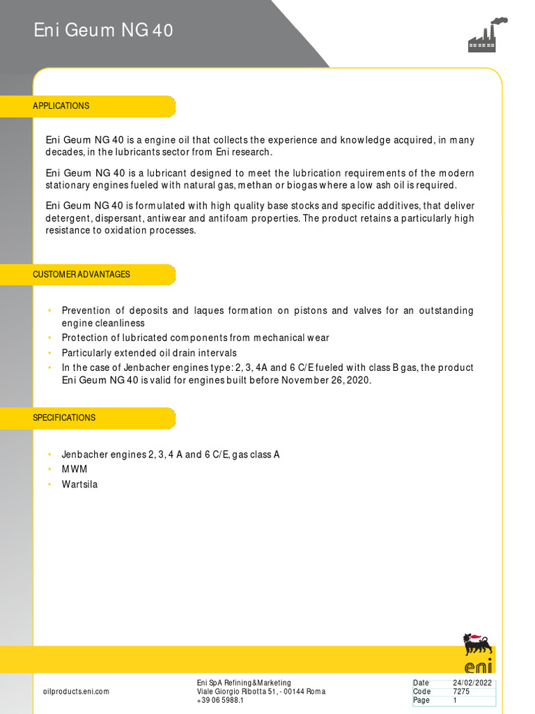 7275 Enu | PDF | Motor Oil | Mechanical Engineering