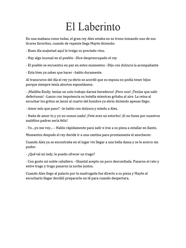 El Laberinto | PDF