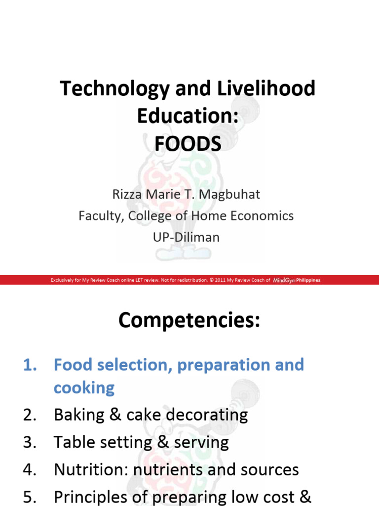 TLE_-_Food_selection_preparation_and_cooking_3 | PDF | Breads | Cooking