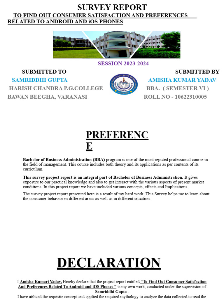 Project - Amisha0o1 | PDF | Ios | Android (Operating System)