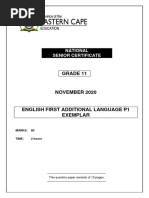 Grade 12 English FAL Study Notes | PDF