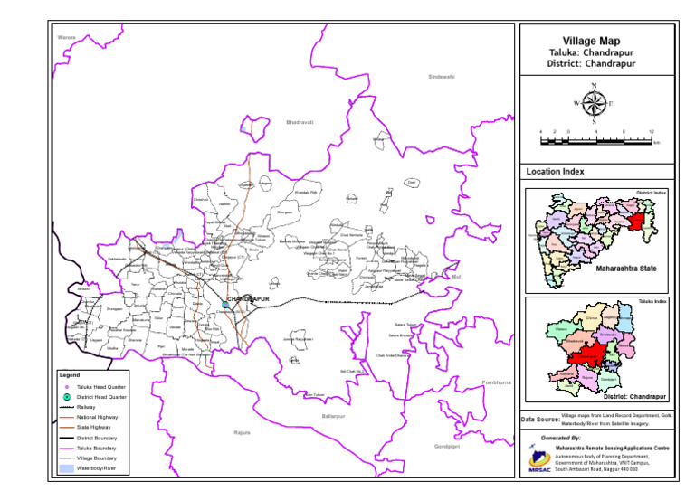 Chandrapur city map | PDF