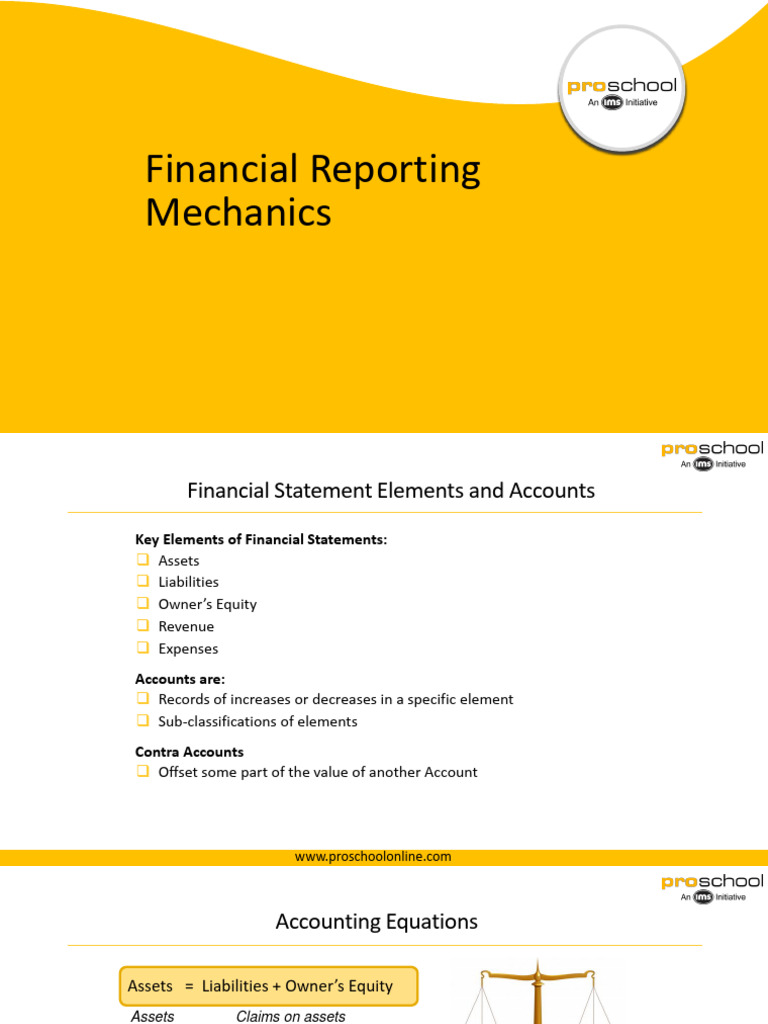 FRA-2-Financial Reporting Mechanics | PDF | Equity (Finance) | Revenue