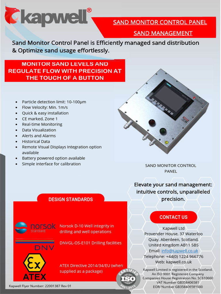 Sand Monitor Control Panel1 | PDF | Computing