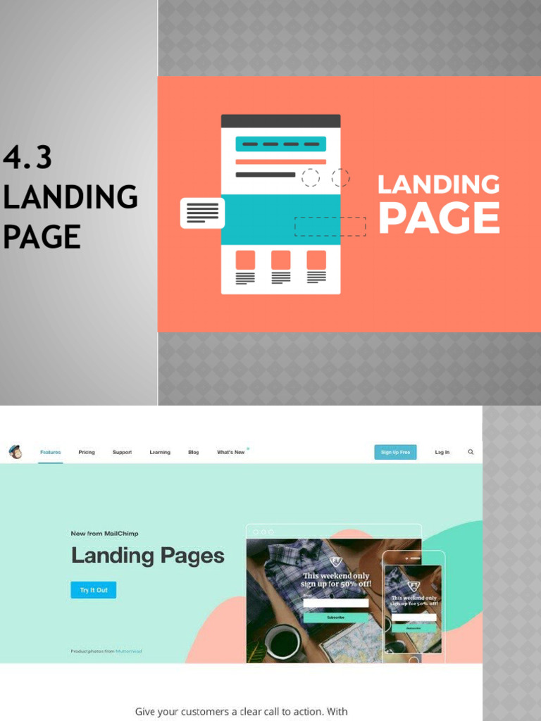 ND3. Landing Page | PDF