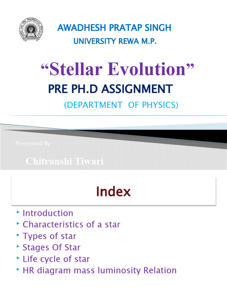 Stellar Evolution | PDF | Stars | Sun