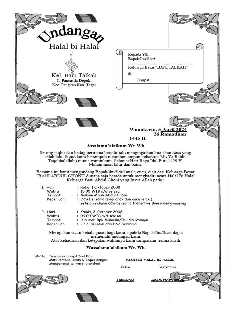 hALAL BI HALAL 2 | PDF | Agama & Spiritualitas