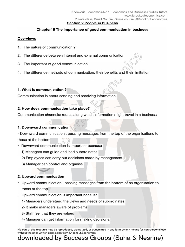 The Importance of Good Communication in Business | PDF | Communication ...