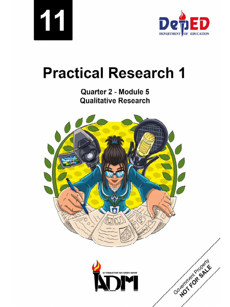 Practical-Research-1-G11 q2 - Mod5 e V3.abm | PDF | Methodology | Qualitative Research