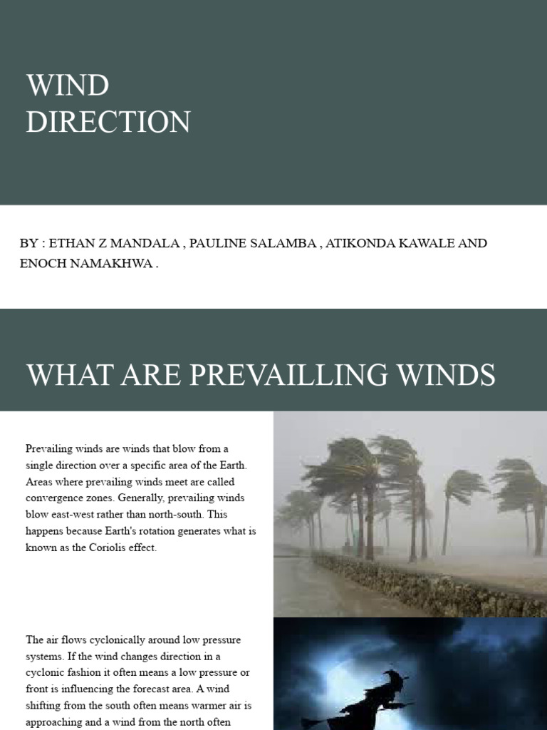 Geo Wind Direction Presentation | PDF