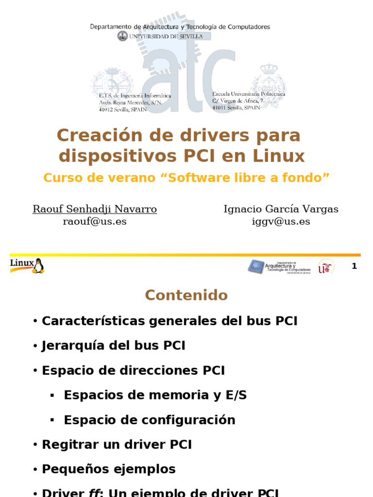 Dokumen - Tips Driver Pci Linux | PDF | Puntero (Programación de ...