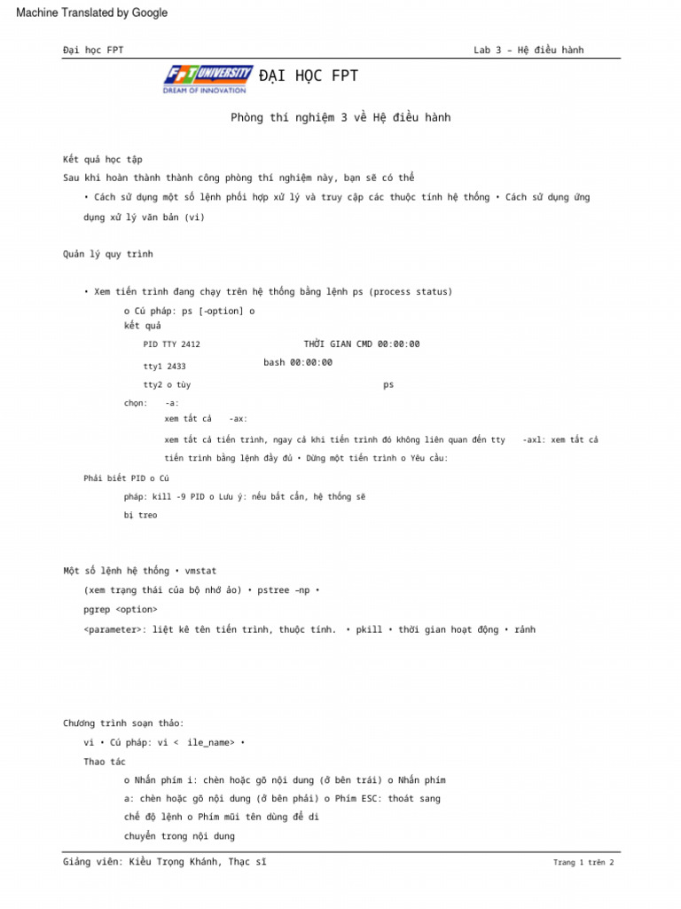 S12 - OS - Lab 3 | PDF