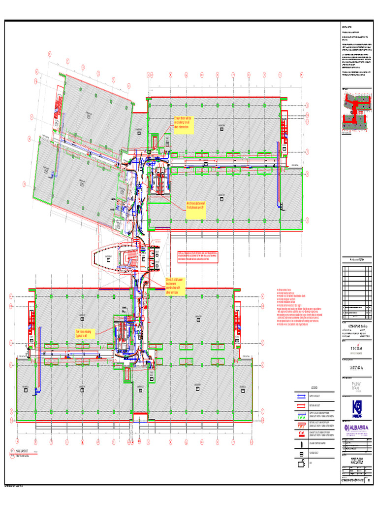 Hvac Layout - 1F - R1 - C | PDF | Engineering | Information Science