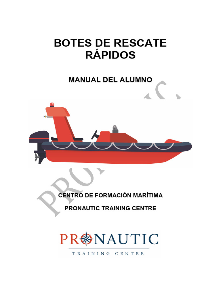 Curso de Botes de Rescate Rápidos | PDF