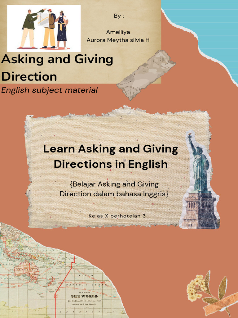 Materi Asking dan Giving Direction | PDF | Seni & Disiplin Bahasa