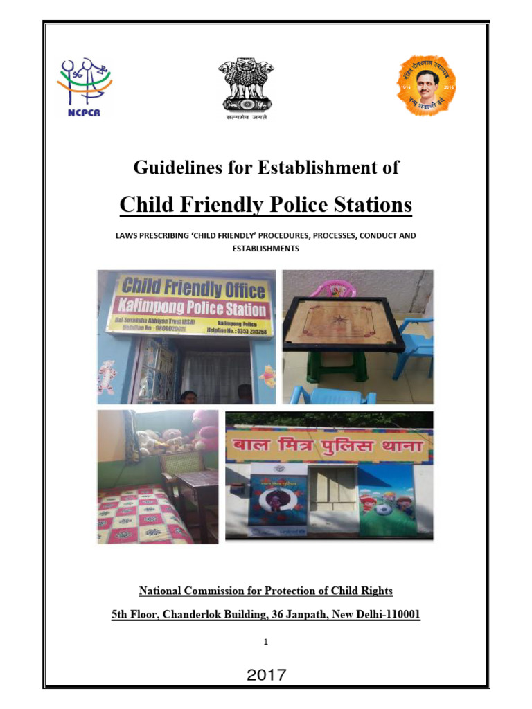 Guidelines For Establishment of Child Friendly Police Stations | PDF | Child Protective Services ...