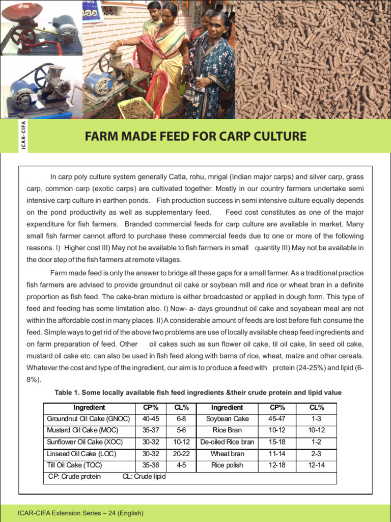 Farm Made Feed | PDF | Flour | Soybean