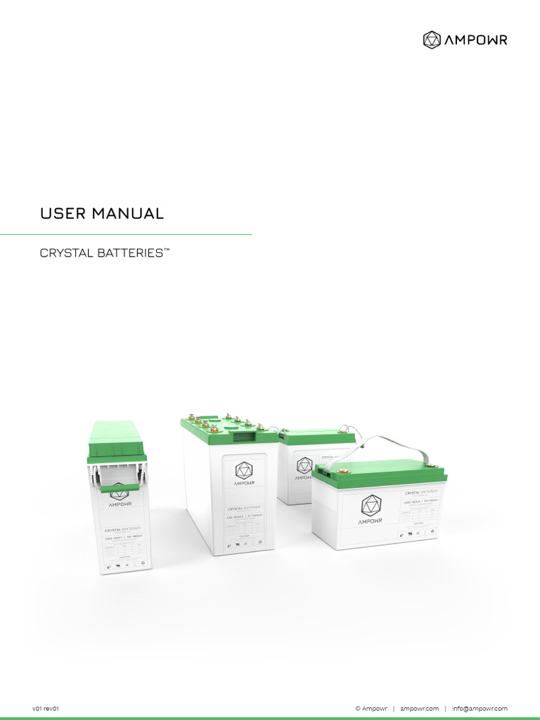 Crystal Battery™ User Manual | PDF | Technology & Engineering
