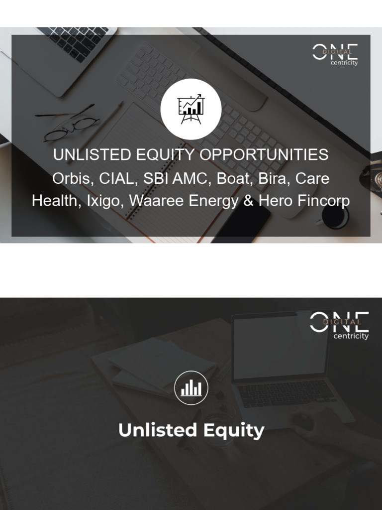 Unlisted Equity Investment Guide | PDF | Wellness