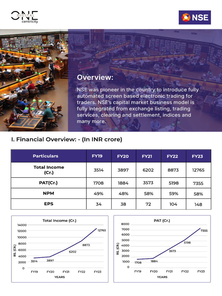 NSE Concept Note (One Digital) | PDF | Financial Capital | Economies