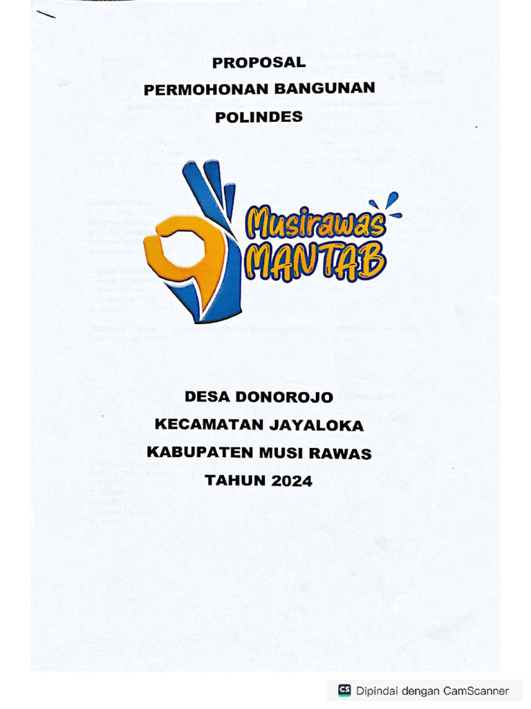 Proposal Polindes | PDF