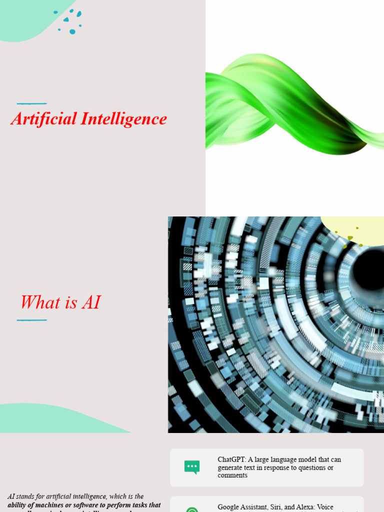 AI Intro Unit 1 | PDF | Artificial Intelligence | Intelligence (AI ...