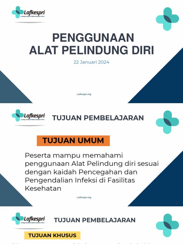 Penggunaan Alat Pelindung Diri (APD) 8-NSC | PDF
