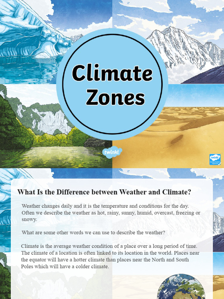 Climate Zones Power+Point+ | PDF