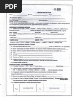Service Request Form (SRF-1) | PDF
