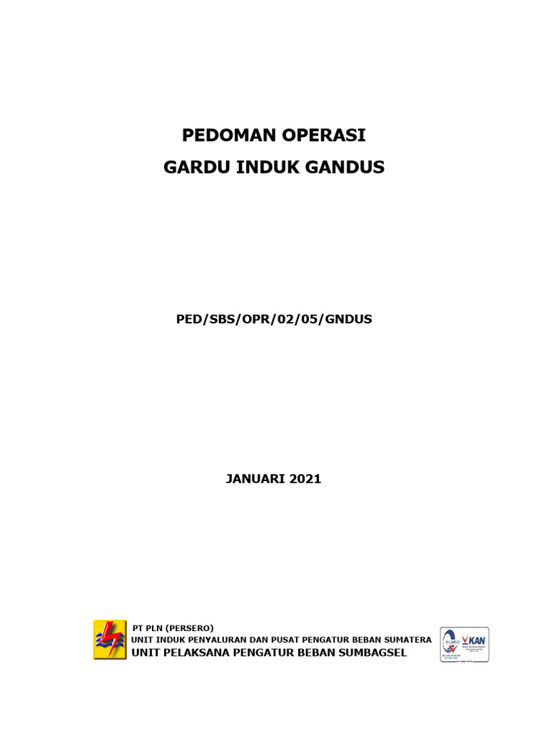 SOP GI GNDUS Revisi 05 | PDF