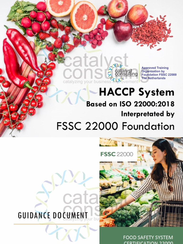 HACCP Based On FSSC 22000 Interpretation To ISO 22000 2018 - Apr 2021 ...