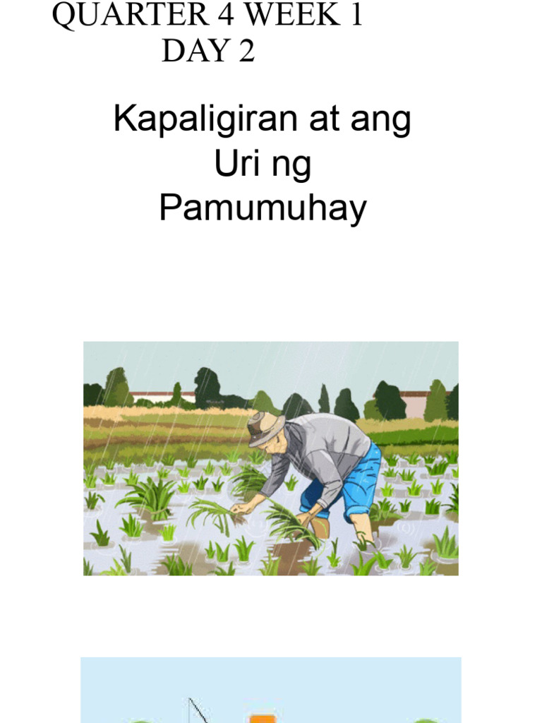 Ap Quarter 4 Week 1 Day 2 | PDF