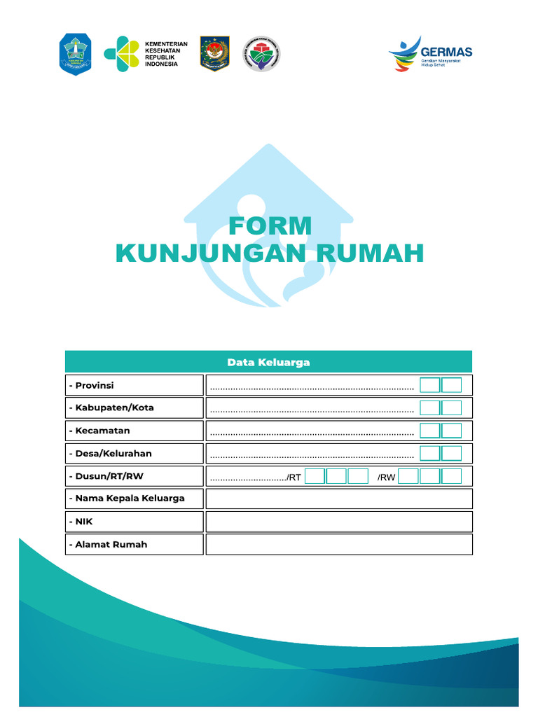 Form Kunjungan Rumah Posyandu Isi | PDF