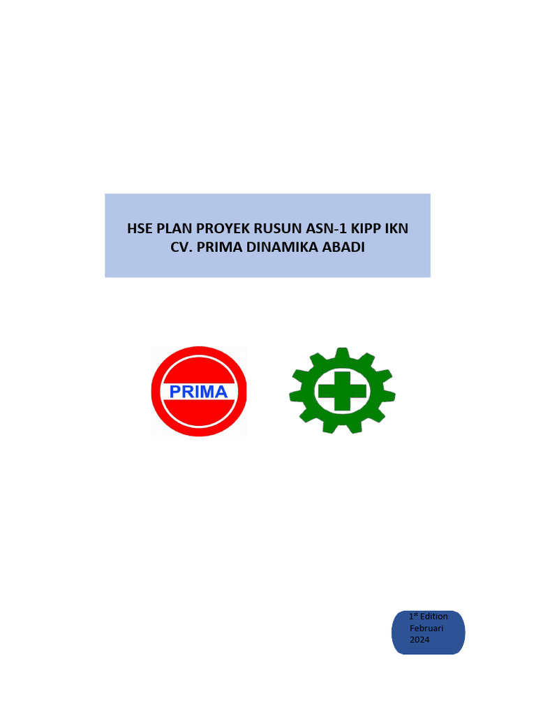 Hse Plan CV Pda Asn-1 | PDF