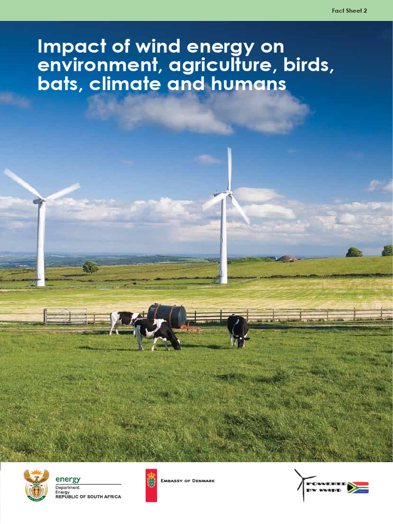 Impact of Wind Energy Fact Sheet 2 | PDF | Climate Change | Wind Power