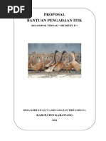 Contoh Proposal Permohonan BUMDes Untuk Kegiatan Ketahanan Pangan TA ...