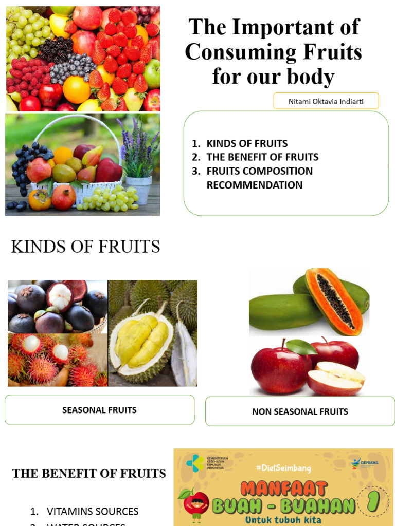 Benefits of Eating Fruits Daily | PDF