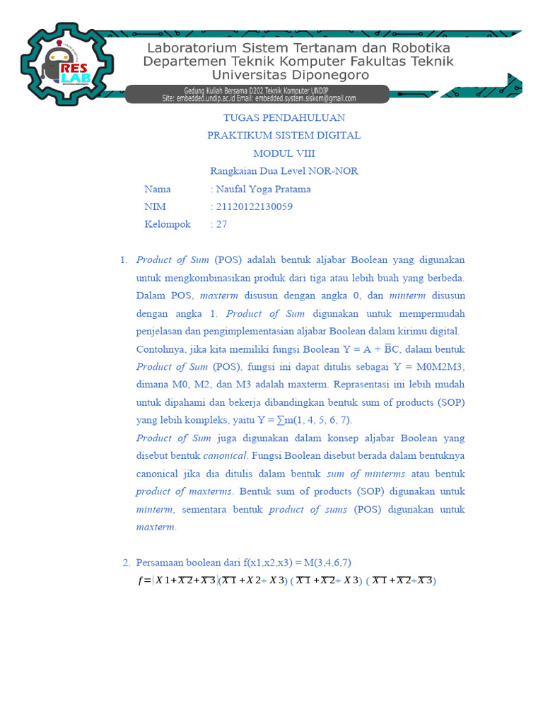 TP Modul 8 NYP | PDF | Komputer | Teknologi & Rekayasa